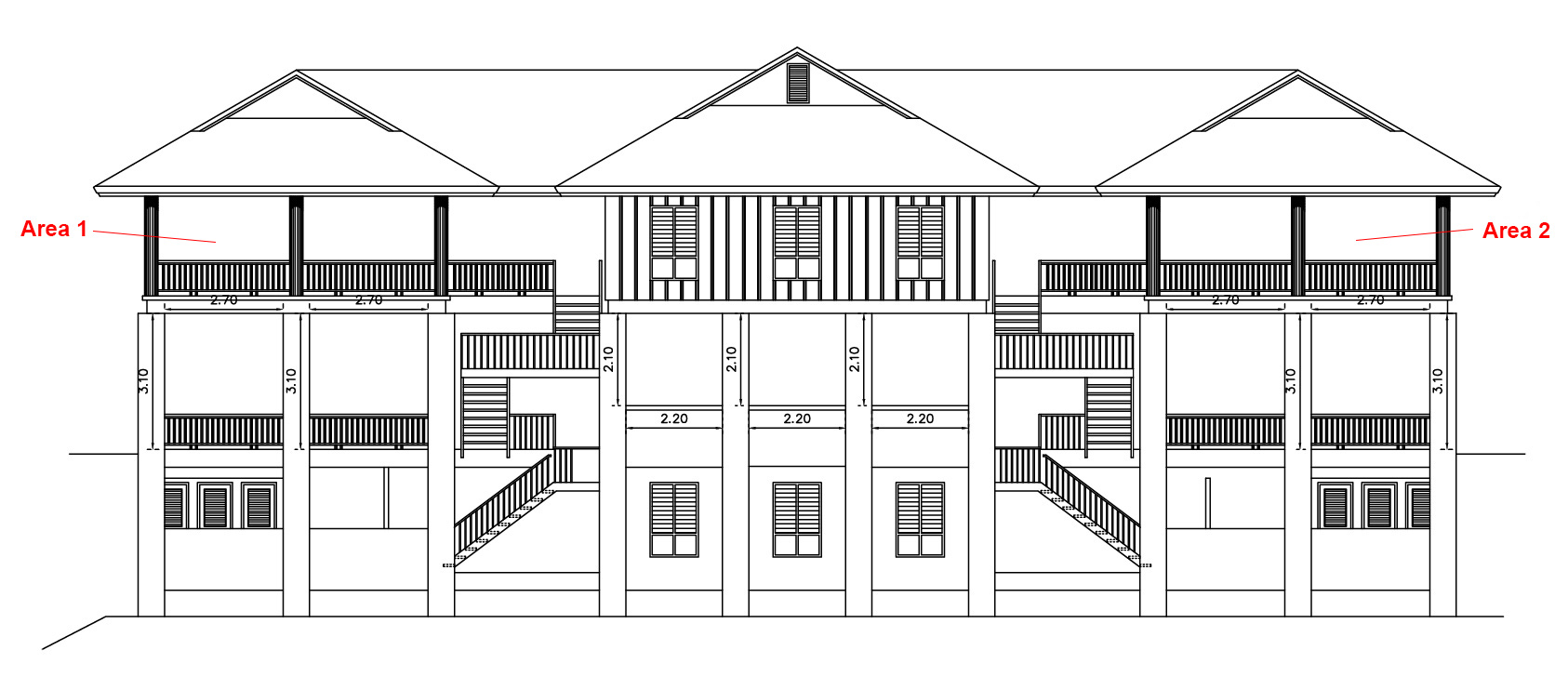 Glass Windscreen Windows for Two Areas – Yaowawit School